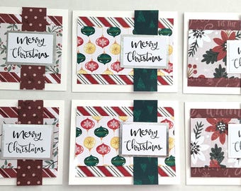 Christmas Card Making Kit - Etsy