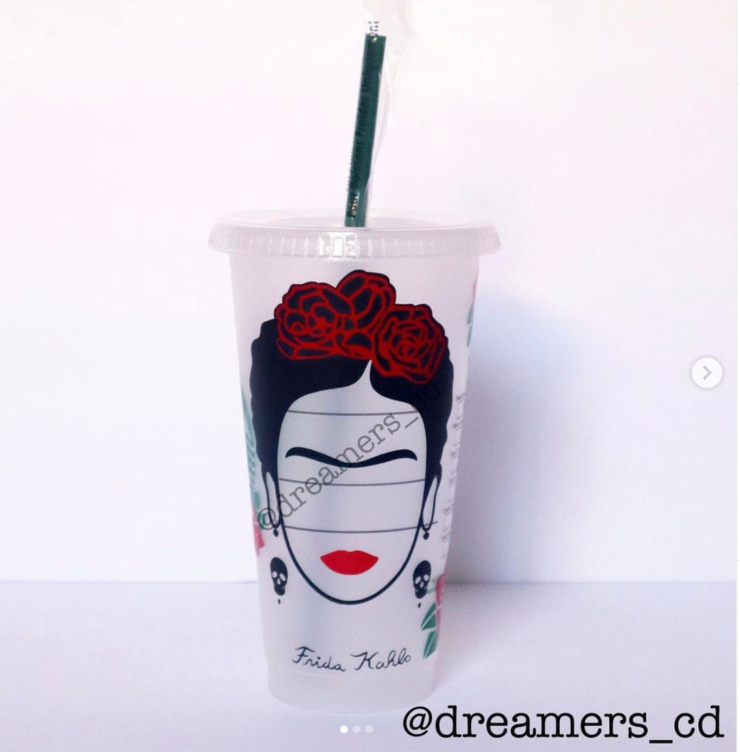 Frida Starbucks Cup Viva La Vida - Etsy