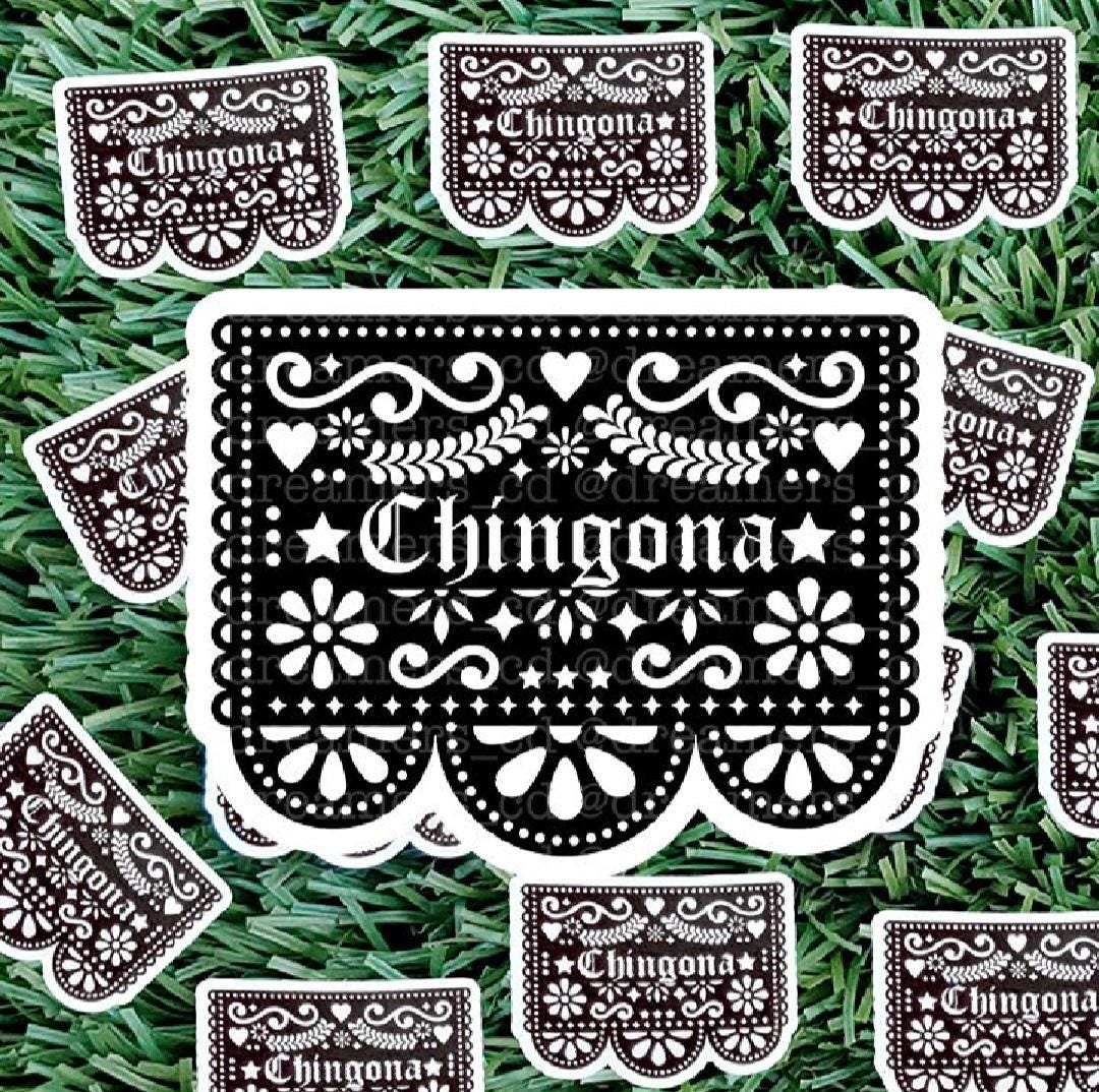Chingona Vinyl Sticker | Latina | Latinx | Chicana | Guerrera ...