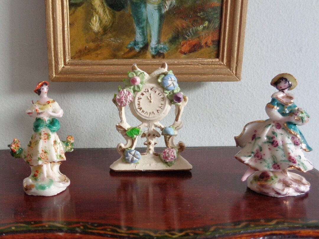 Meissen Style Clock by Elizabeth Fothergill - Etsy
