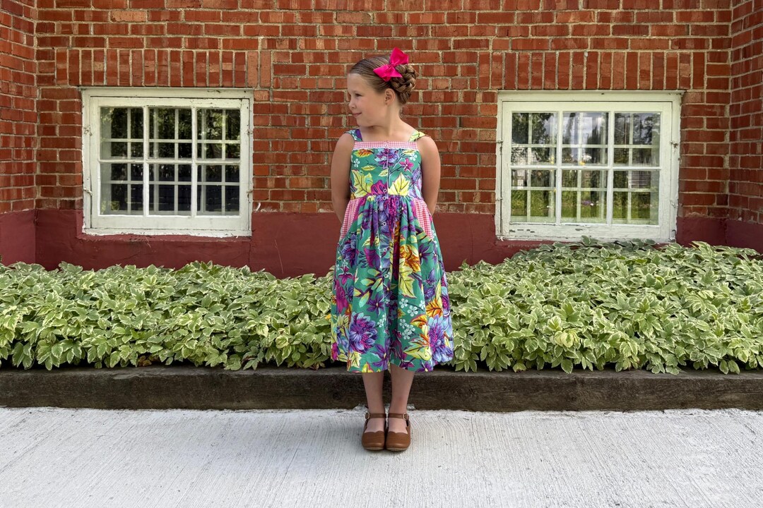 Bryony Dress PDF Sewing Pattern Sizes 1-14 - Etsy