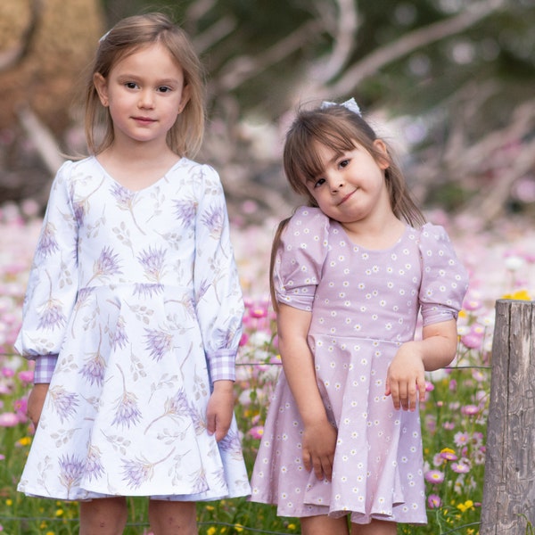 Girls Knit Dress Pattern - Etsy