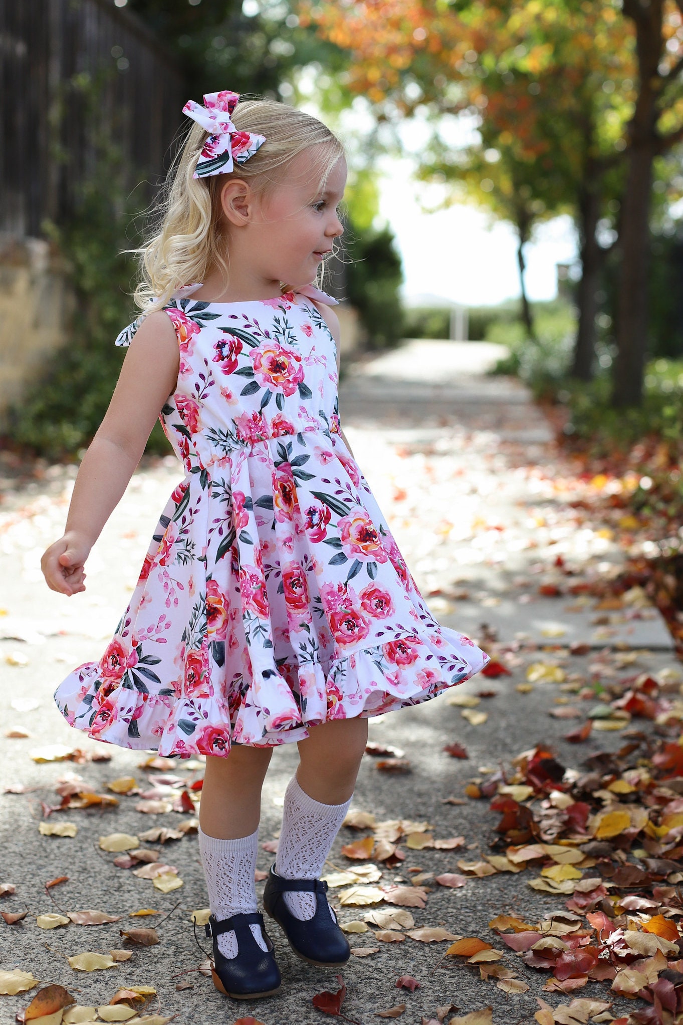 Maple Sewing Pattern PDF Pattern Girls Dress Pattern Tie - Etsy Canada