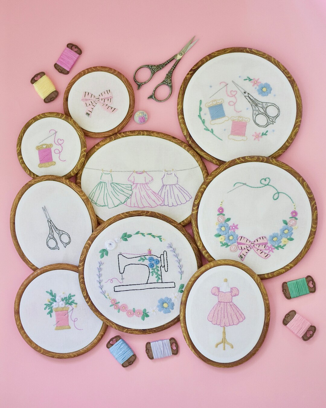 Silver Stitch Embroidery PDF Pattern, Sewing Embroidery - Etsy