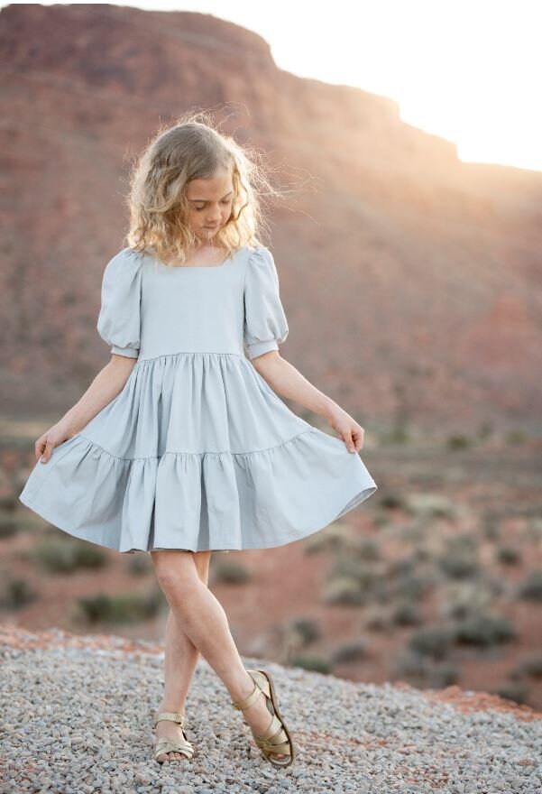 Periwinkle Dress Digital Sewing Pattern PDF, PDF Pattern, Sewing ...