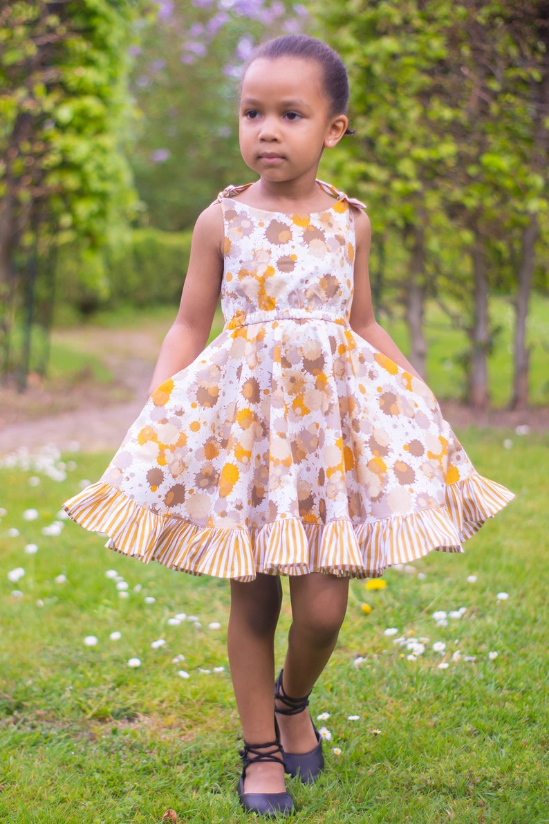 Maple Sewing Pattern PDF Pattern Girls Dress Pattern Tie - Etsy Australia