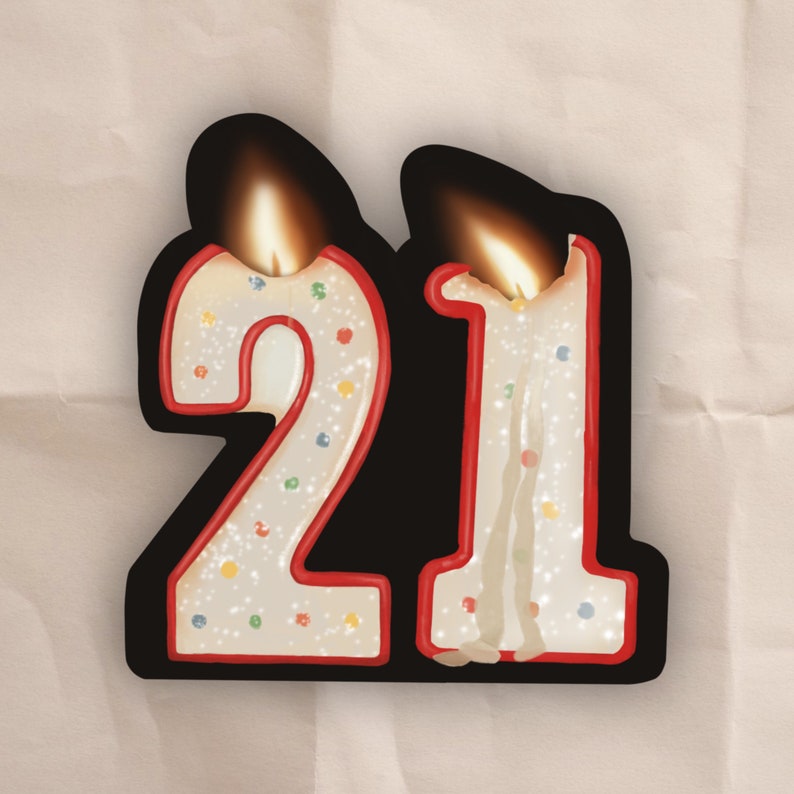 Gracie Abrams 21 Inspired Sticker - Etsy