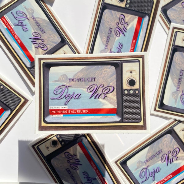 Deja Vu Stickers - Etsy