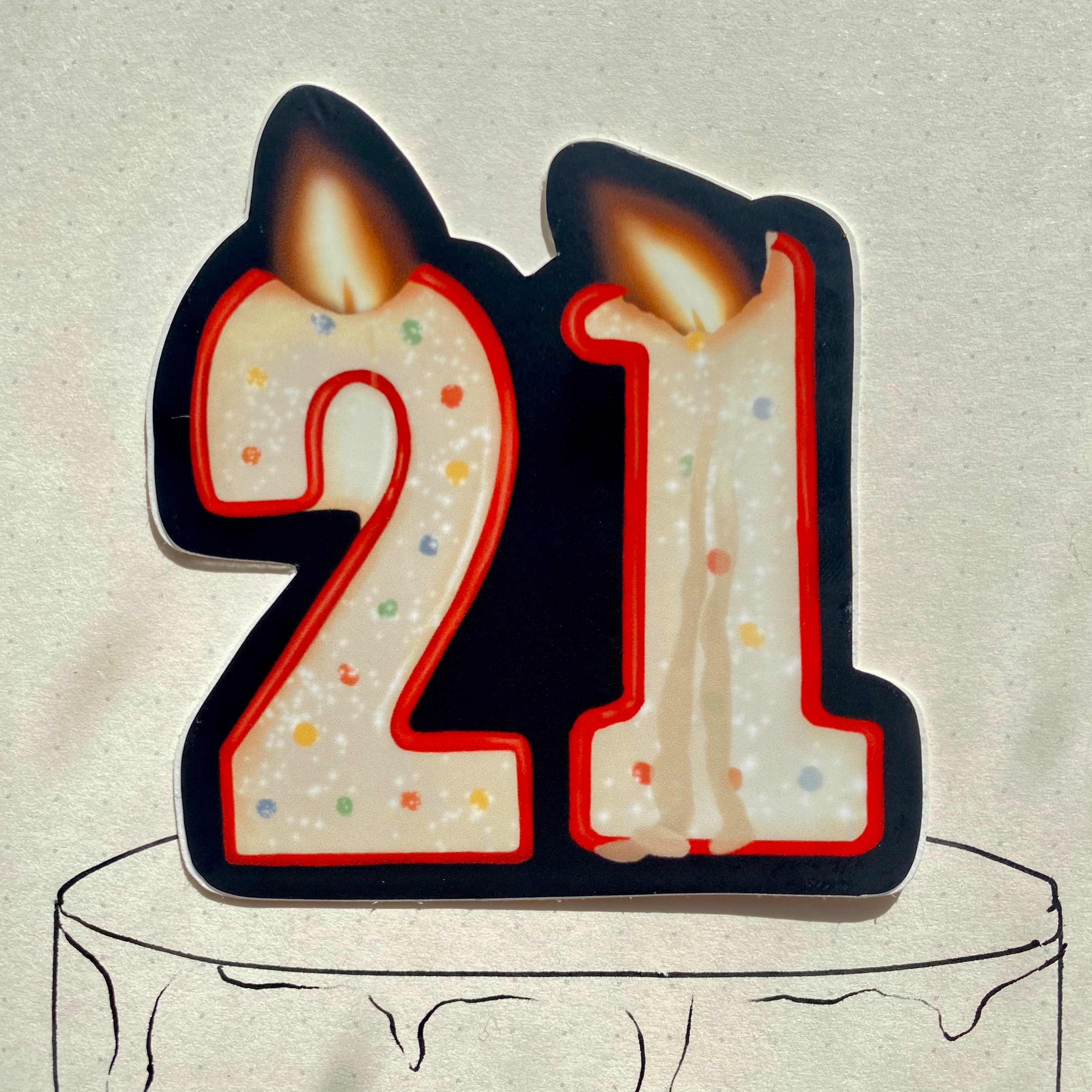 Gracie Abrams 21 Inspired Sticker - Etsy