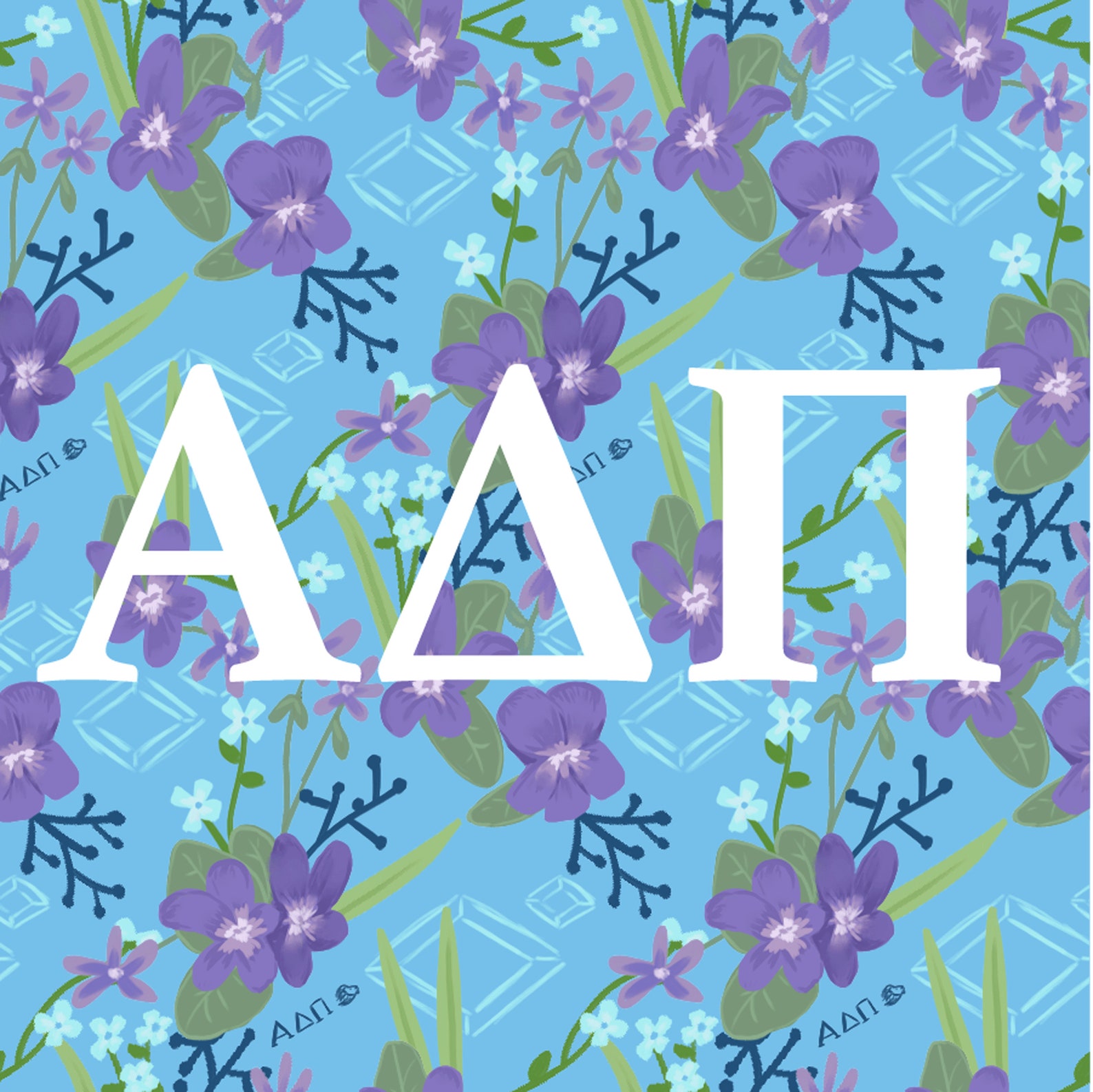 Alpha Delta Pi Sticker Pack | Vinyl Sorority Stickers | Adpi Stickers ...