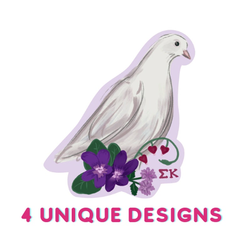 Sigma Kappa Sticker Pack Vinyl Sorority Stickers Sigma Kappa Stickers ...
