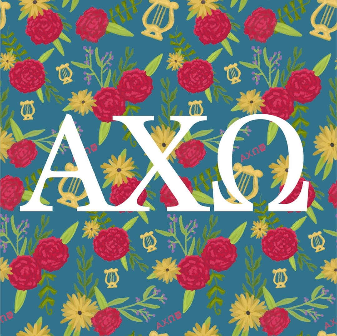 Alpha Chi Omega Sticker Pack | Vinyl Sorority Stickers | Alpha Chi ...