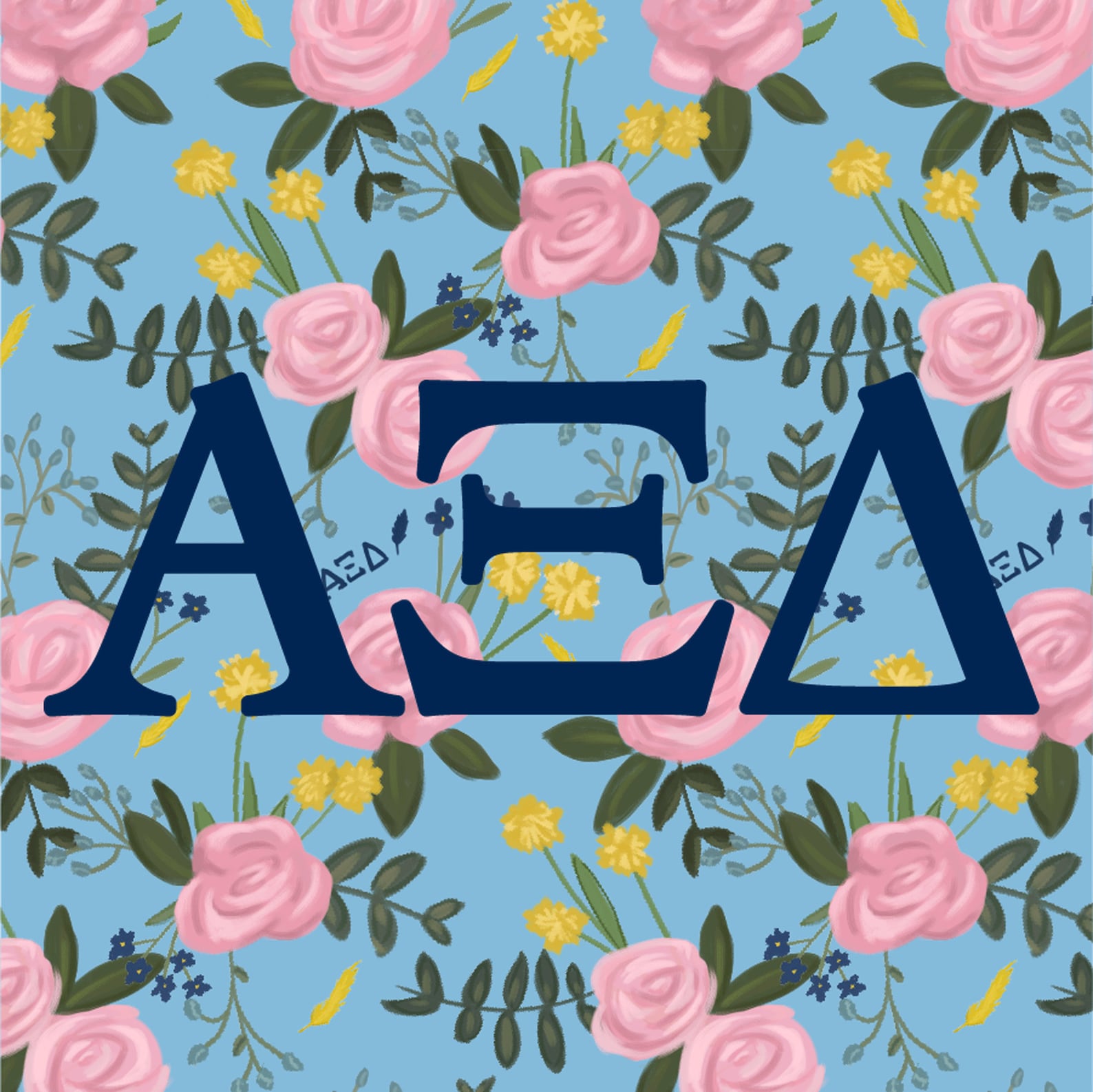 Alpha Xi Delta Sticker Pack | Vinyl Sorority Stickers | Alpha Xi Delta ...