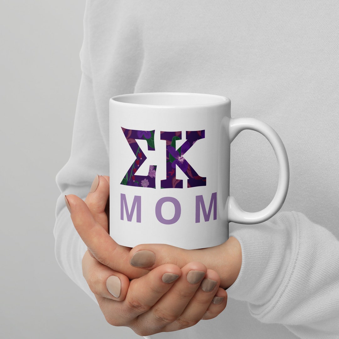 Sigma Kappa Mom Mug - Etsy