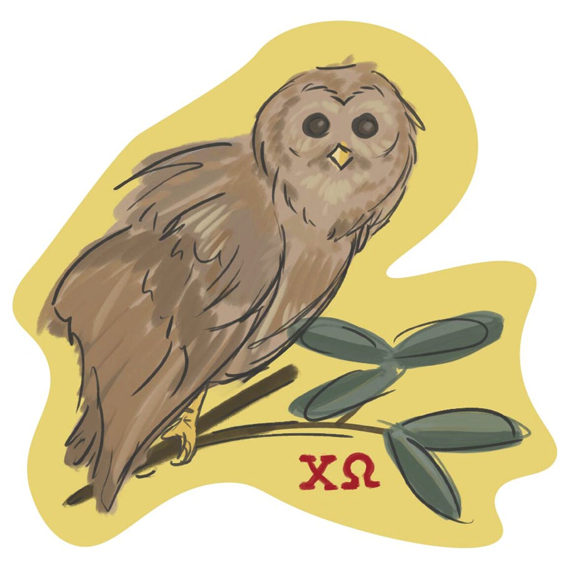 Chi Omega Sticker Set Sorority Stickers Chi Omega Chi O - Etsy