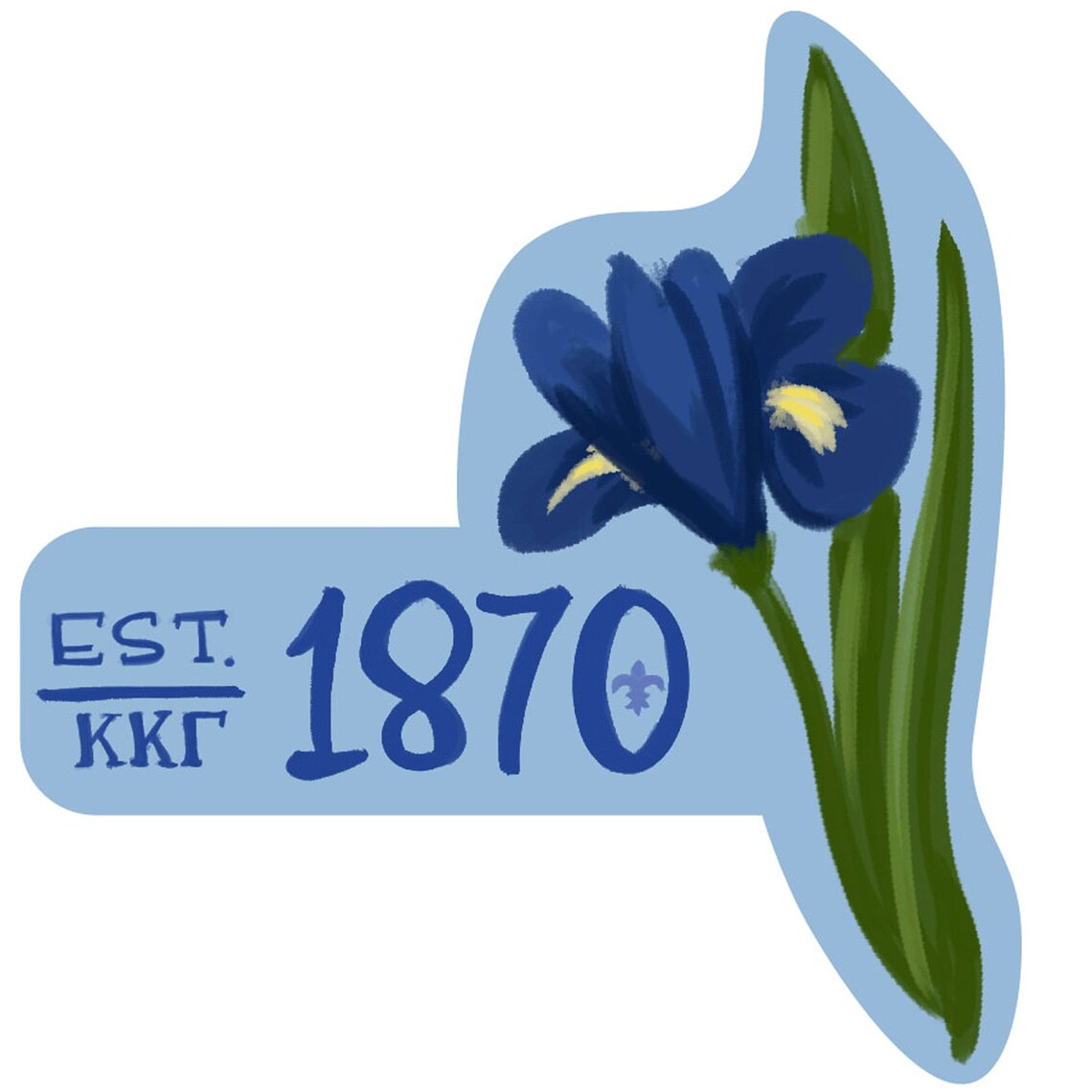 Kappa Kappa Gamma Sticker Set Sorority Stickers Kappa KKG Stickers - Etsy