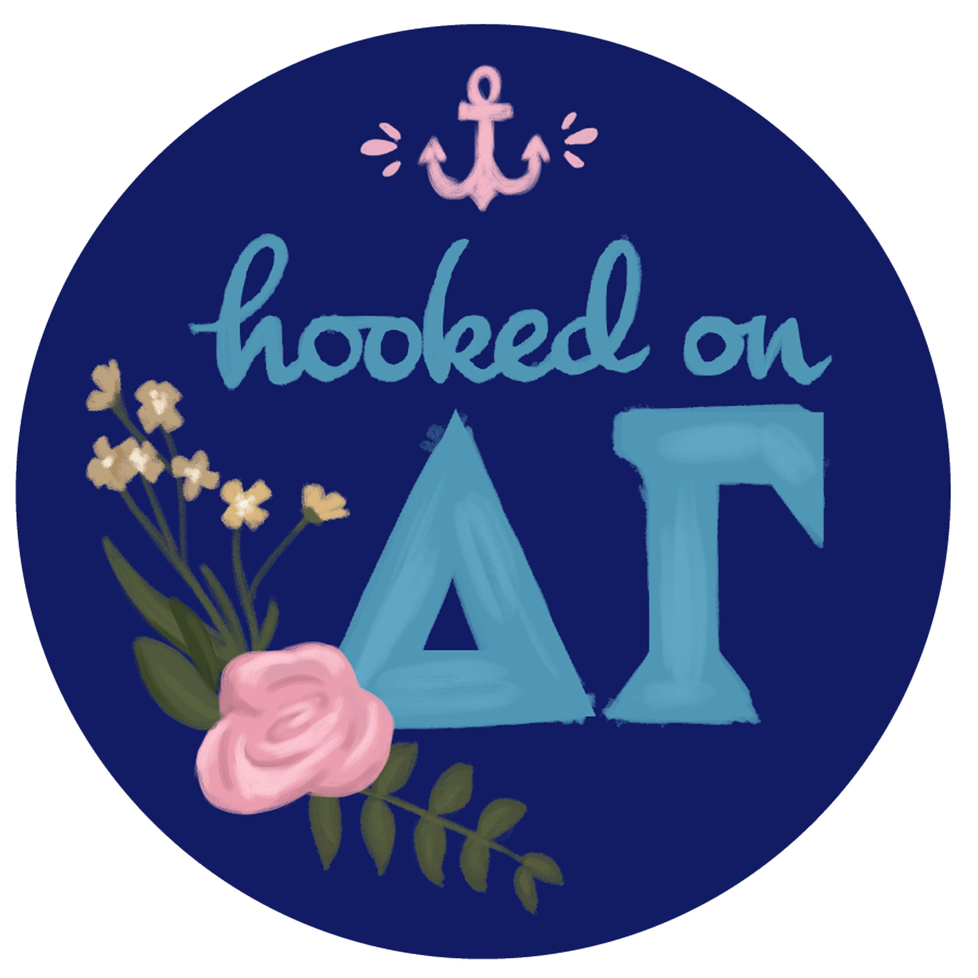 Delta Gamma Sticker Set Sorority Stickers Delta Gamma DG Stickers - Etsy