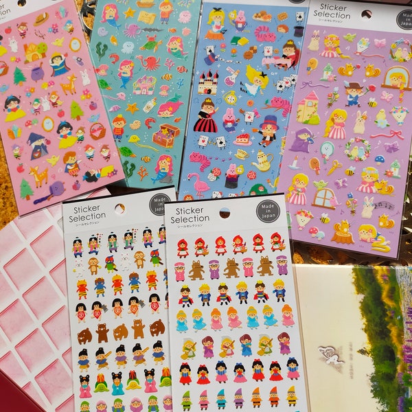 Fairy Tale Stickers - Etsy