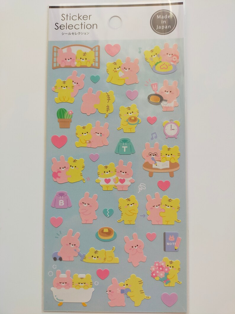 Sticker Selection Design Seals GAIA_ Green Outdoor /pink - Etsy