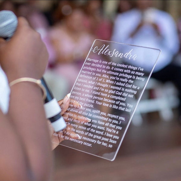 Wedding Vows - Etsy