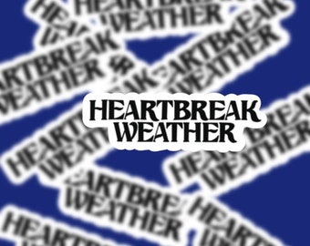 Niall Horan Heartbreak Weather Sticker - Etsy