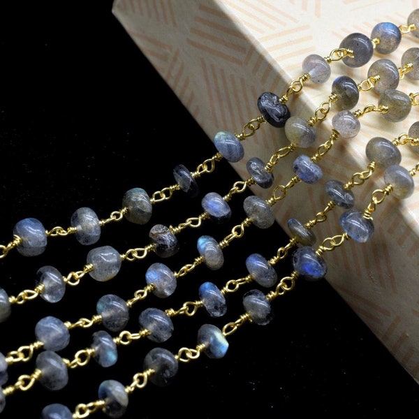 Gemstone Chain - Etsy