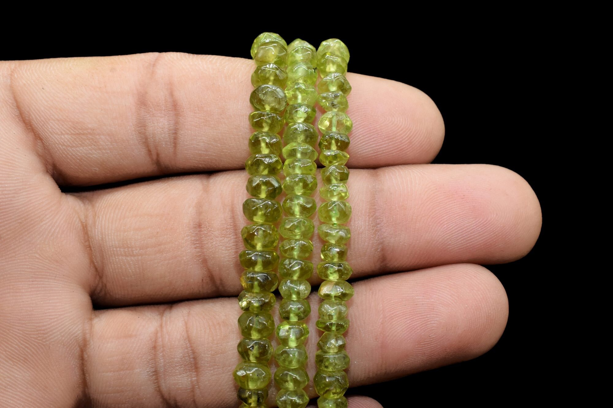 AAA Quality Peridot Smooth Faceted Beads 3mm to 5mmgreen | Etsy
