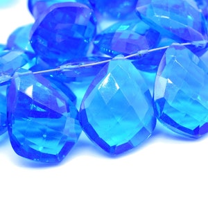 London Blue Topaz Pear 10x20mm Briolettes,blue Topaz Briolettes,,blue ...