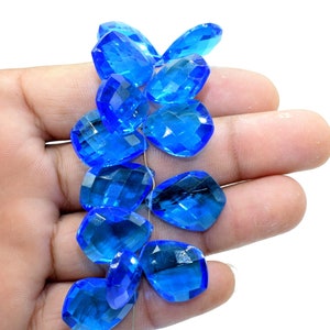 London Blue Topaz Pear 10x20mm Briolettes,blue Topaz Briolettes,,blue ...