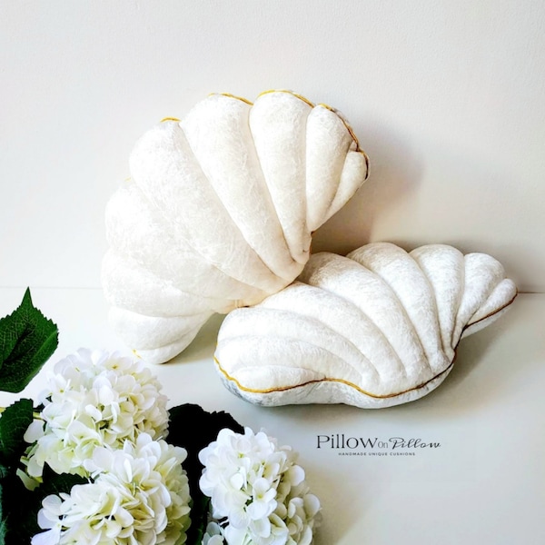 Seashell Pillow - Etsy