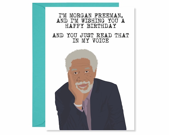 Funny Morgan Freeman Wallpaper