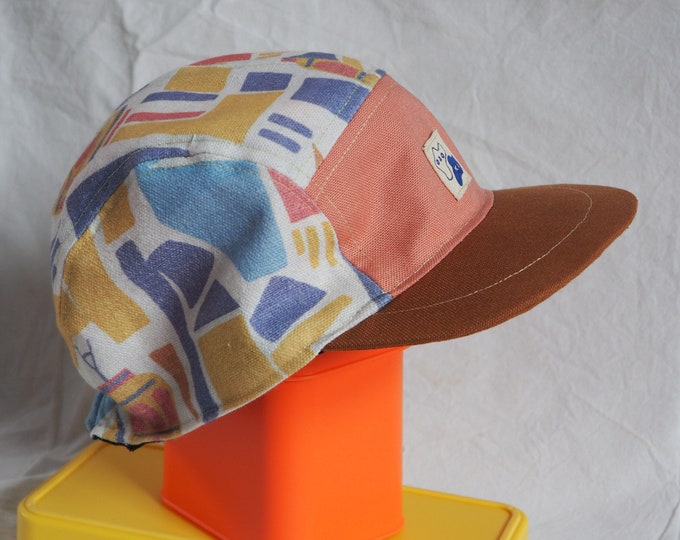 5 Panel Cap "retro" | Spring Summer Cap | Neck Protection Optional - Etsy