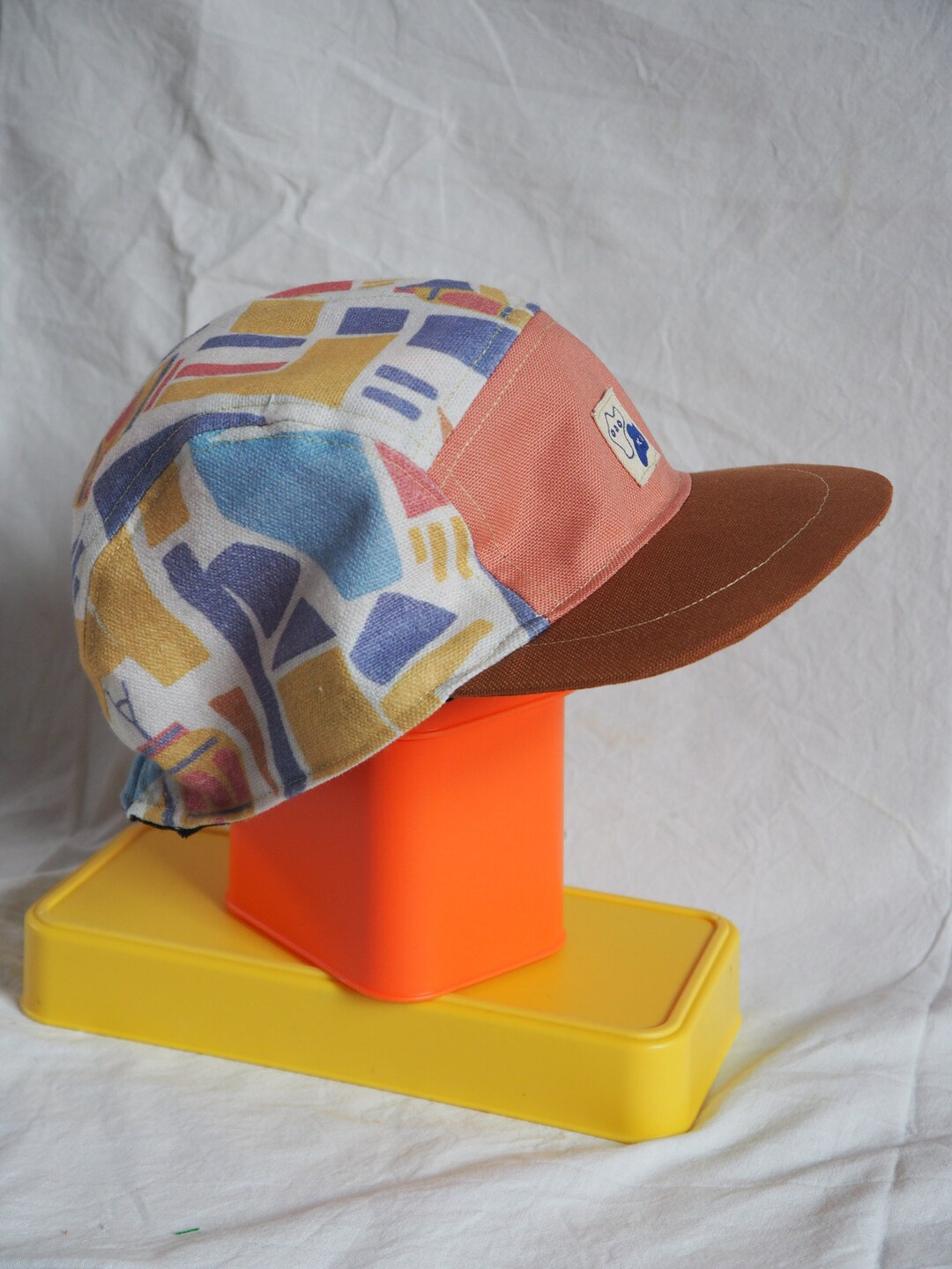 5 Panel Cap retro Spring Summer Cap Neck Protection Optional - Etsy