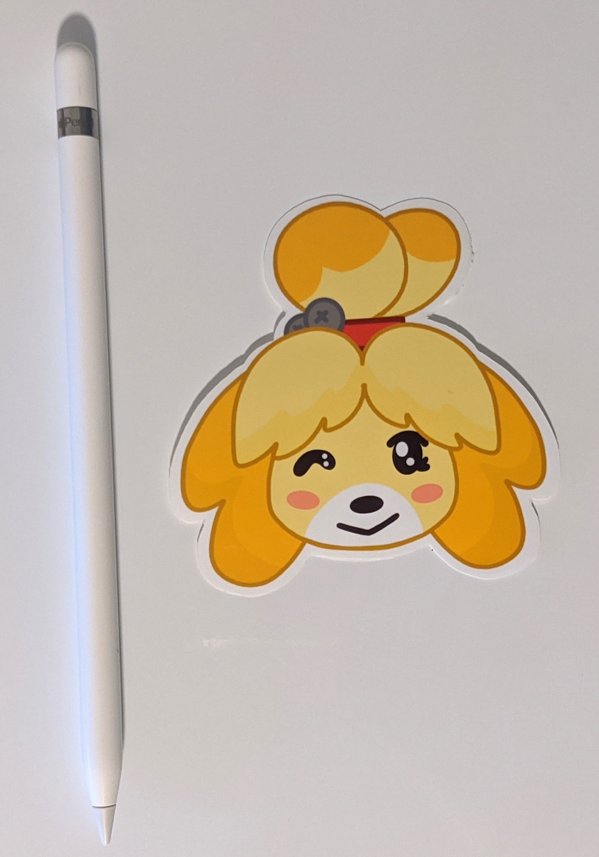 Isabelle Large Glossy Vinyl Sticker - Etsy
