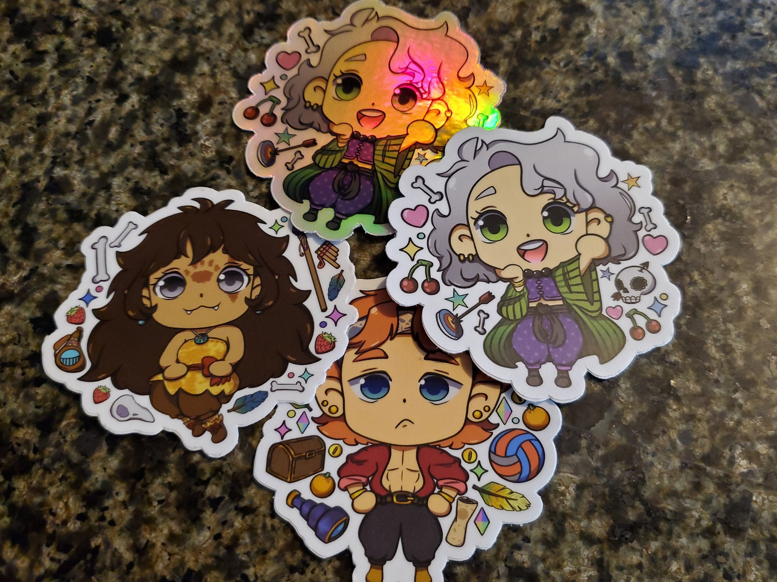 OC Stickers - Etsy