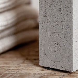 LETTER BRICK | Beton-Schild „Sei frech, wild und wunderbar ...