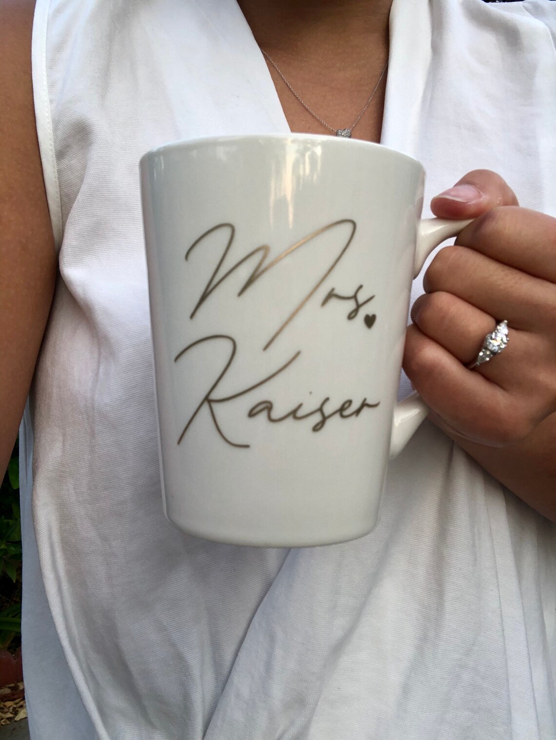 Personalized Bride Mrs. Coffee Mug Gift \\ Future Mrs. Mug Gift ...