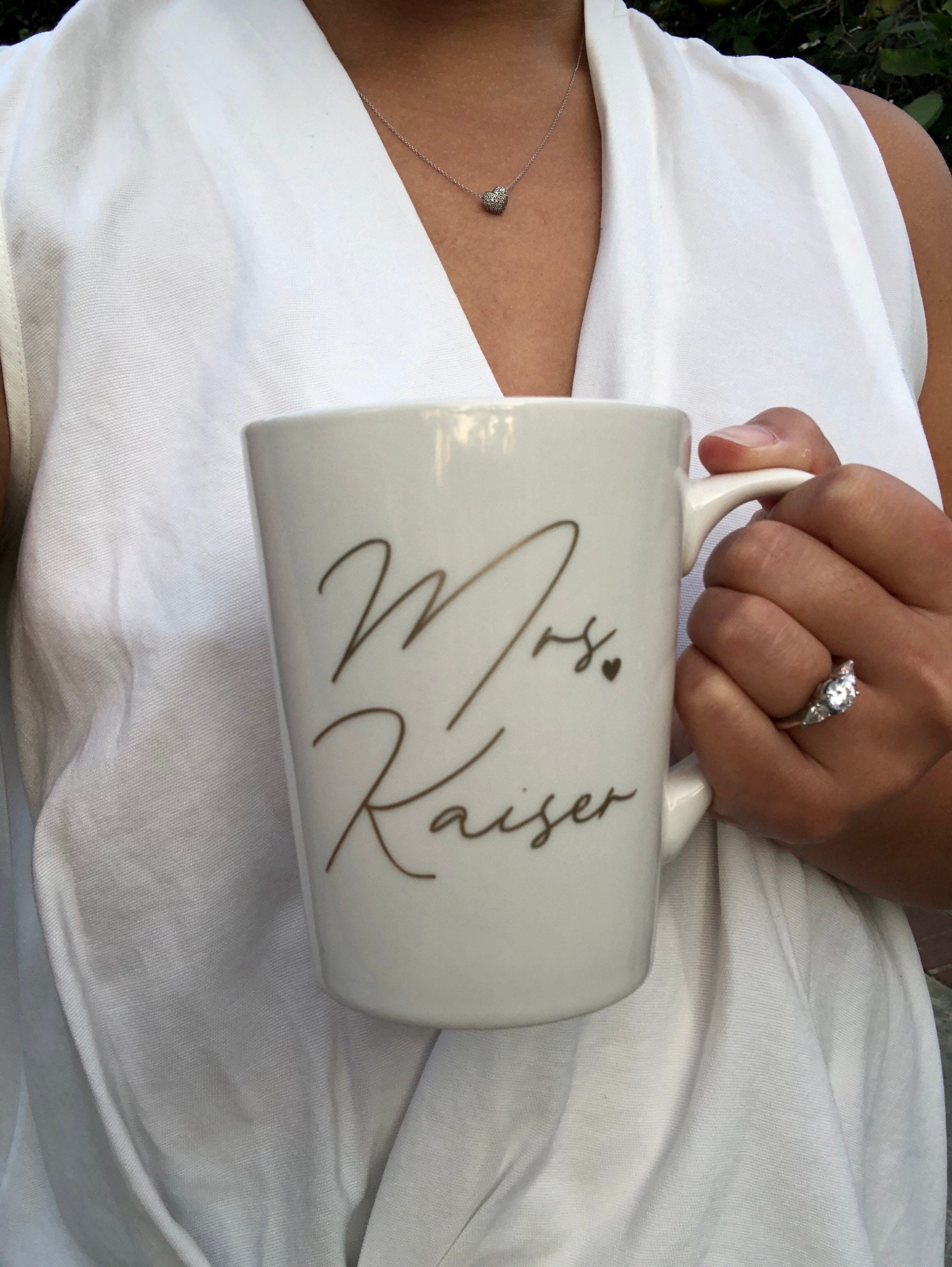 Personalized Bride Mrs. Coffee Mug Gift Future Mrs. Mug - Etsy