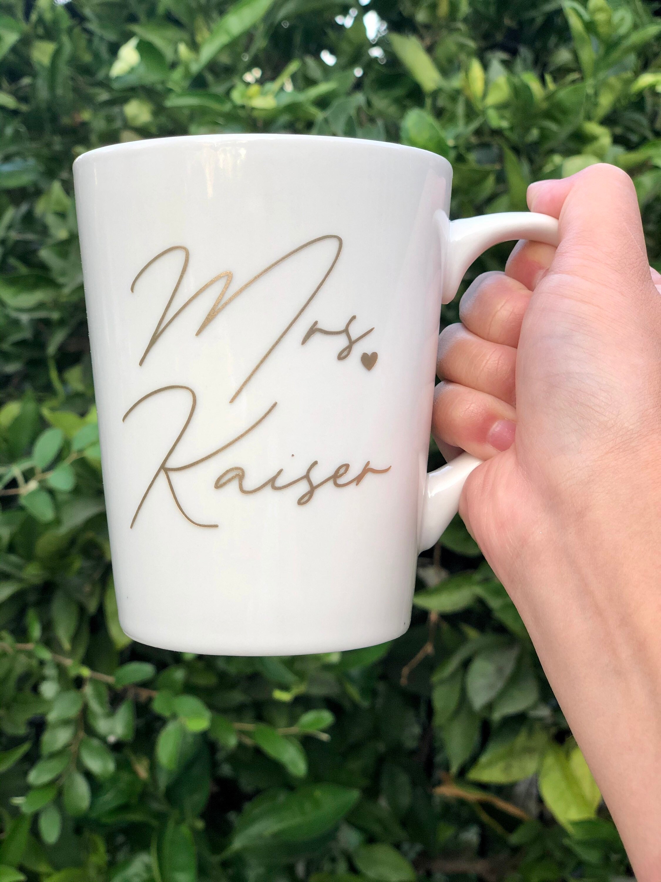 Personalized Bride Mrs. Coffee Mug Gift Future Mrs. Mug | Etsy