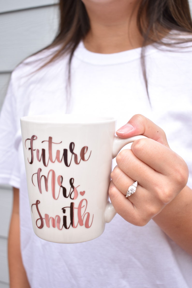 Future Mrs. Mug Gift Personalized Bride to Be Gift - Etsy