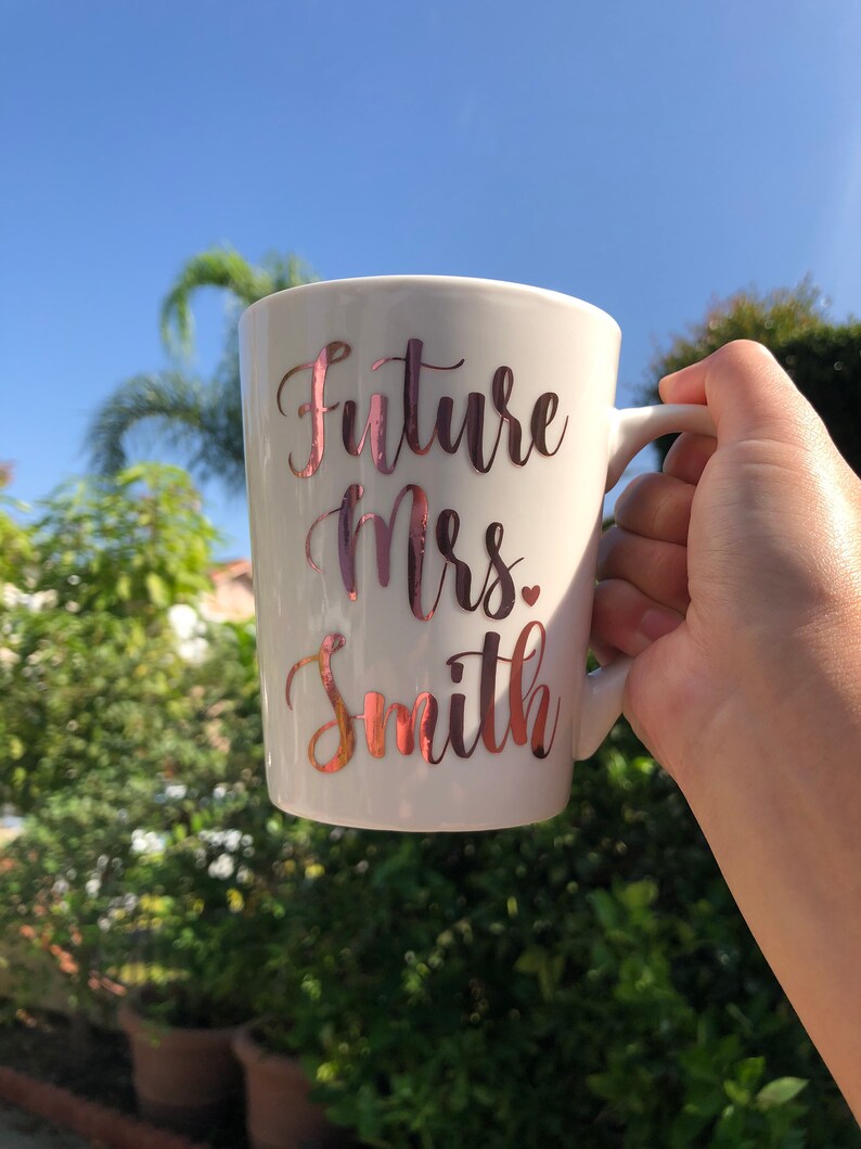 Future Mrs. Mug Gift Personalized Bride to Be Gift | Etsy