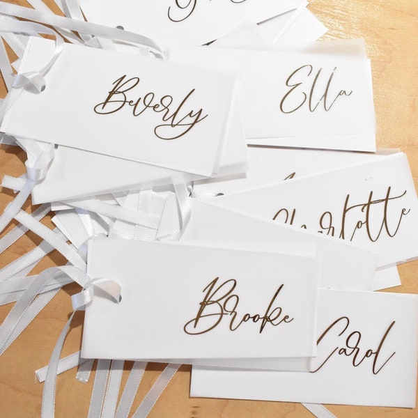 Seating Chart Name Tag - Etsy