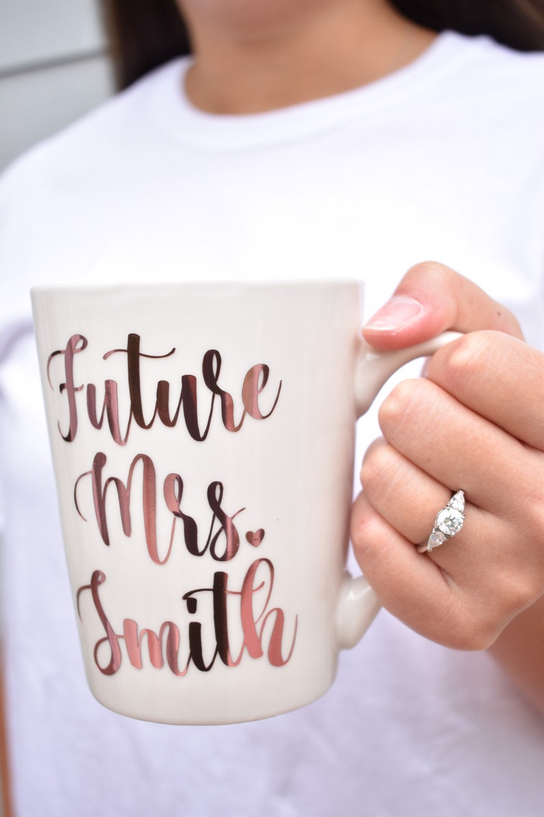 Future Mrs. Mug Gift Personalized Bride to Be Gift - Etsy