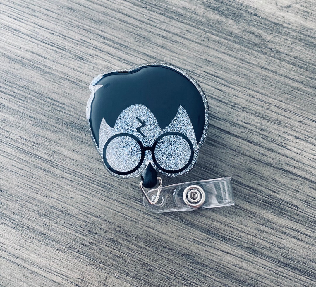 Wizard Badge Reel, Badge Reel, Potter Badge Reel, Badge Reels, Wizard ...