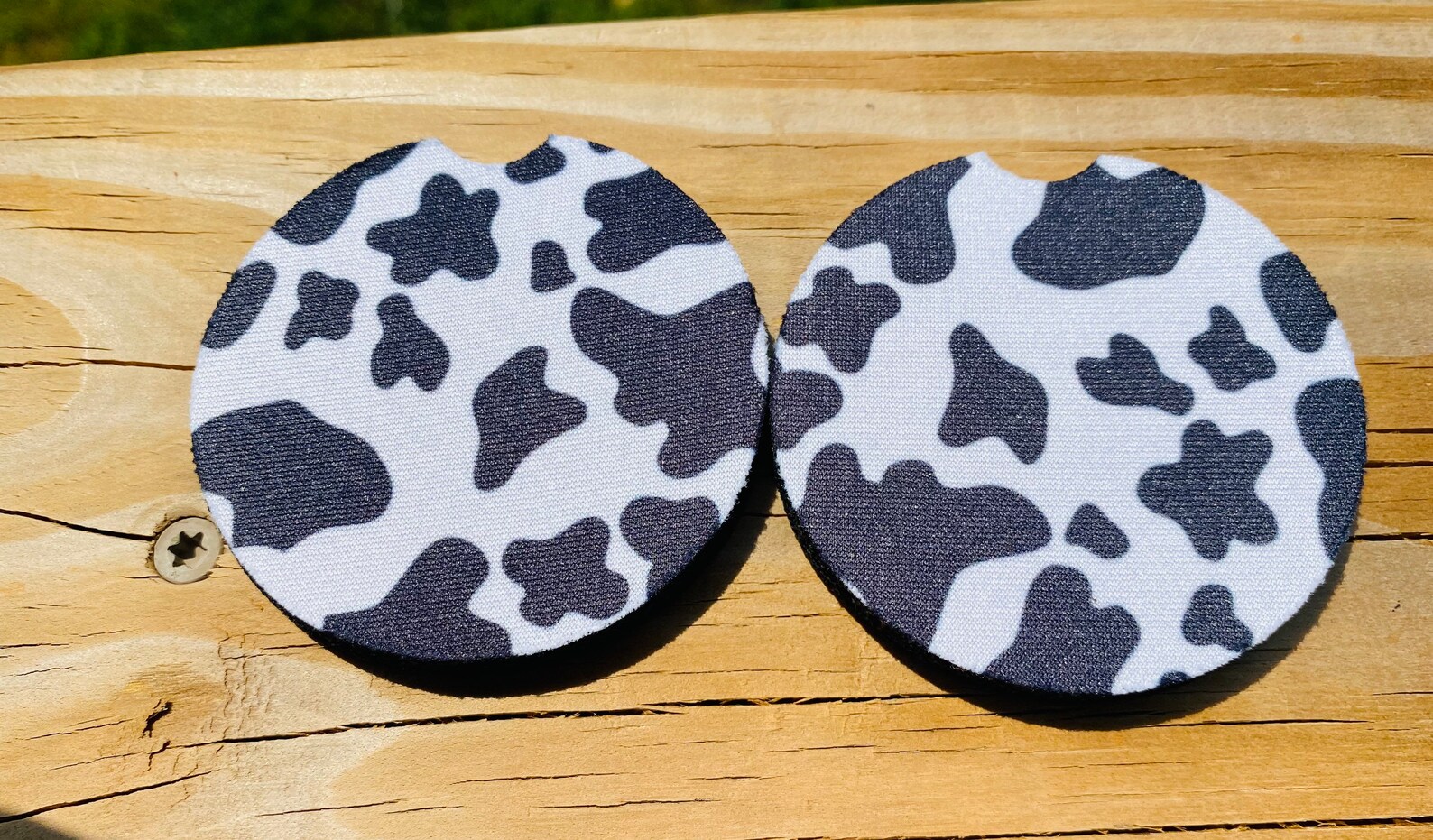 Car Coaster Set of 2 Car Accessories Automobile Coasters - Etsy