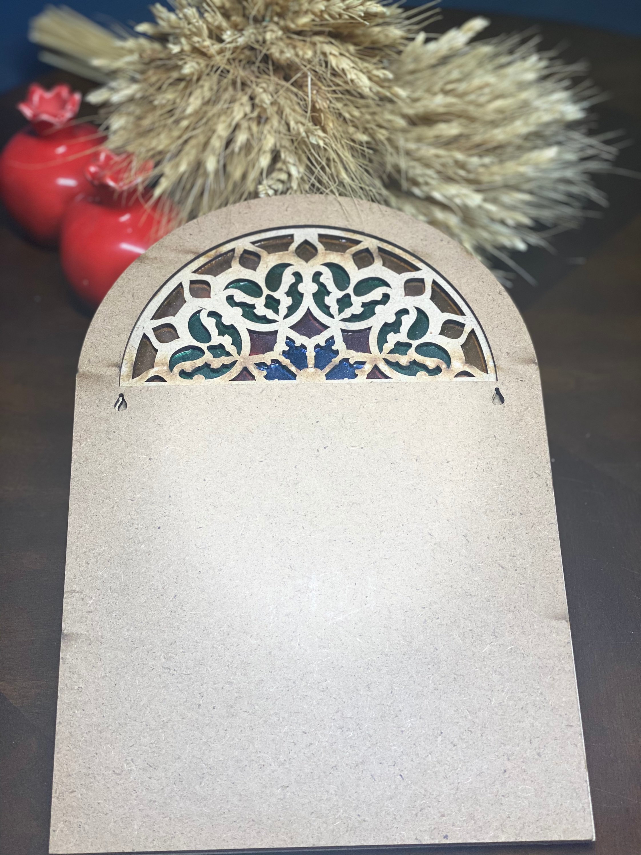 Persian Style Vintage Wooden Mirror - Etsy