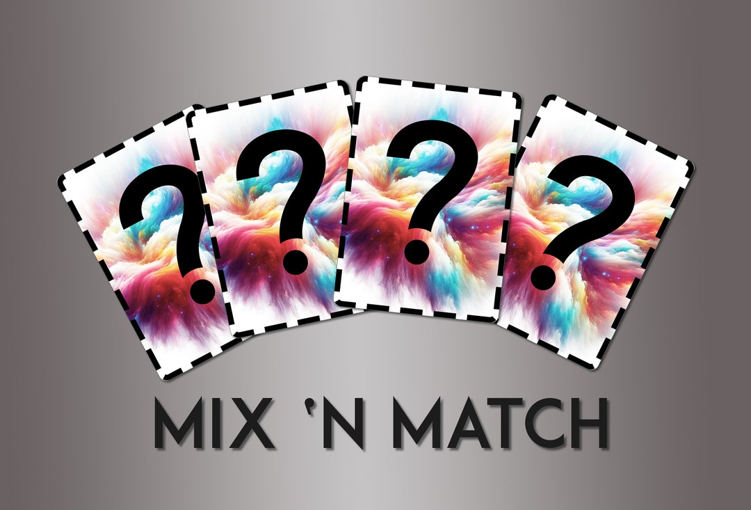 Mix 'N Match Select Your Cards High Quality Proxies - Etsy