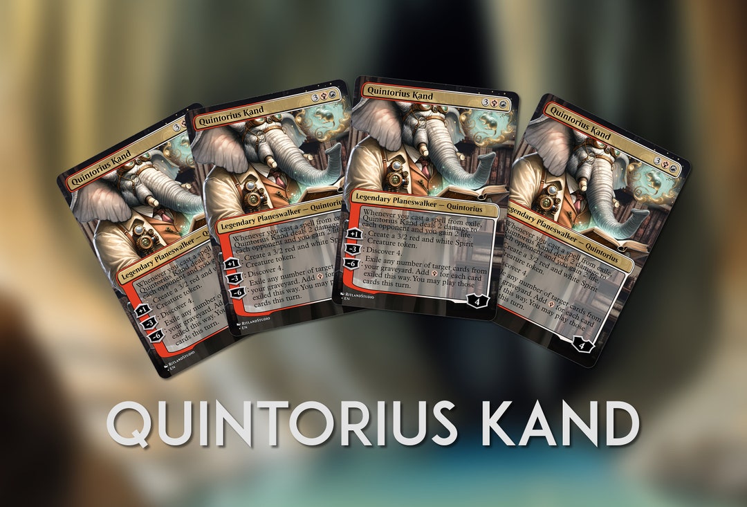 Quintorius Kand Proxy Card High Quality Proxies - Etsy