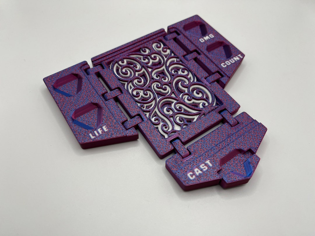 Commander Command Zone Tray - Collapsible - Etsy