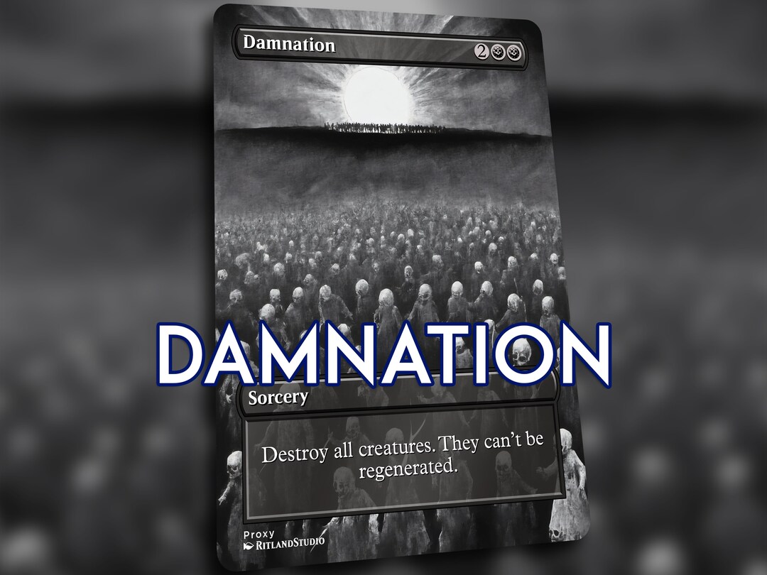 Template Proxy Card High Quality Proxies - Etsy